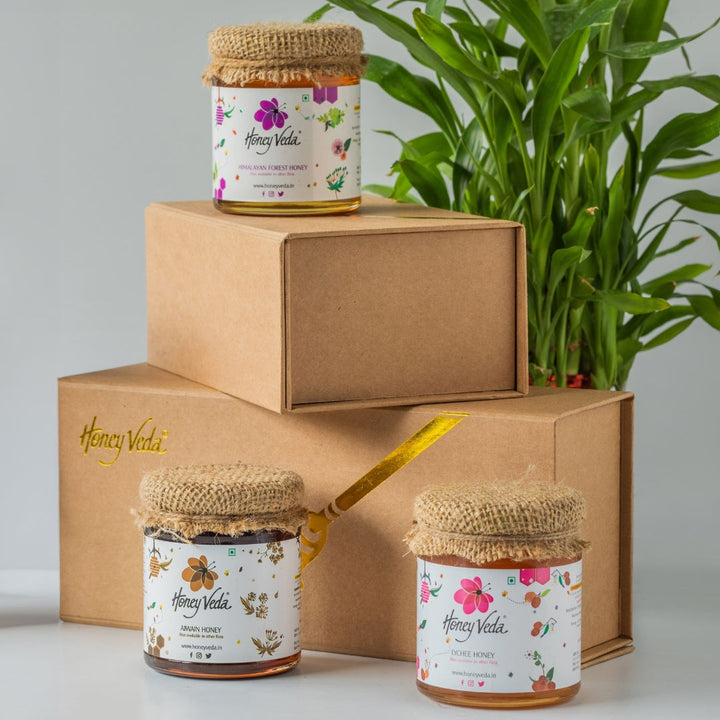 Pure Raw Honey Straight From the Hive | HoneyVeda