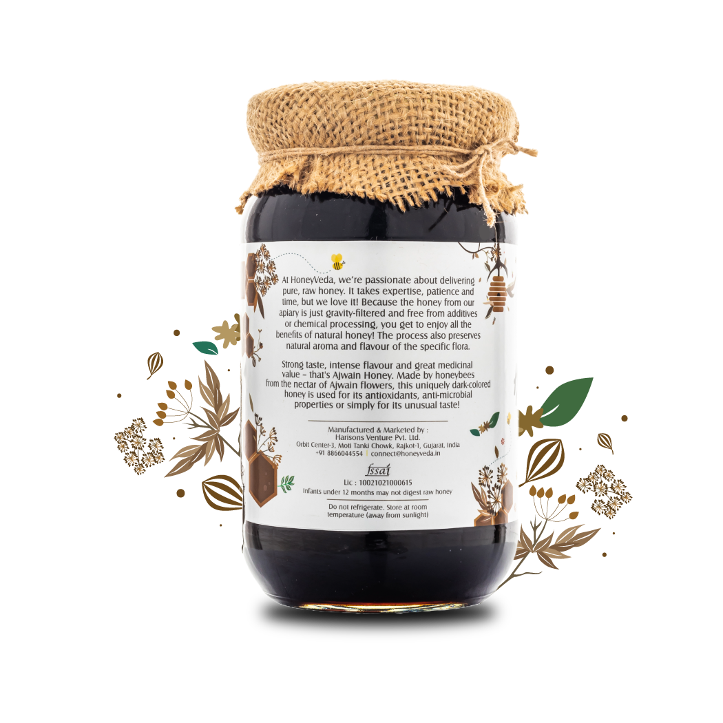 Ajwain Farm Honey – HoneyVeda