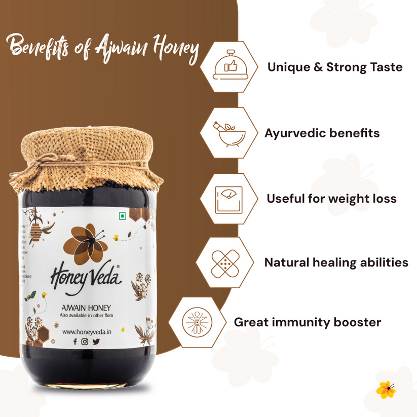 Ajwain Farm Honey – HoneyVeda